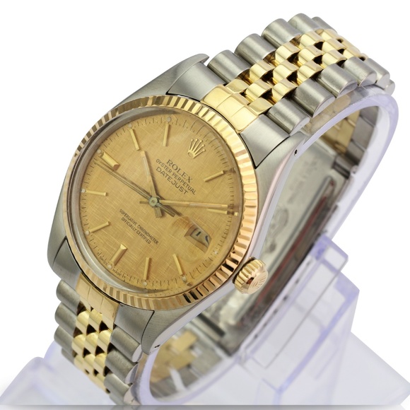 Rolex | Accessories | Rolex Mens Datejust Champagne Dial 36mm | Poshmark
